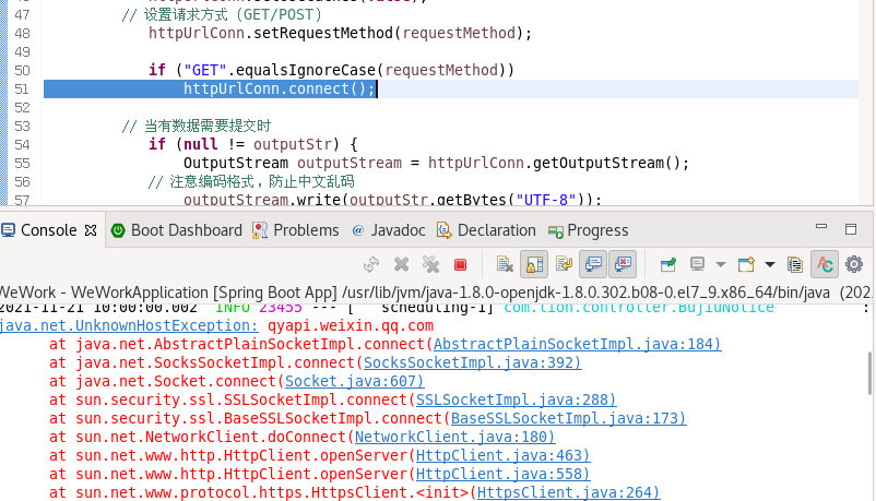 UnknownHostException: qyapi.weixin.qq.com怎么解决？ - 开发者社区 - 企业微信开发者中心